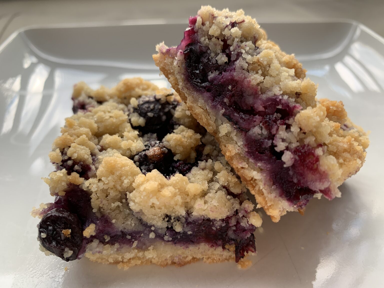 Blueberry Crumble Bars - Life Run Sweet